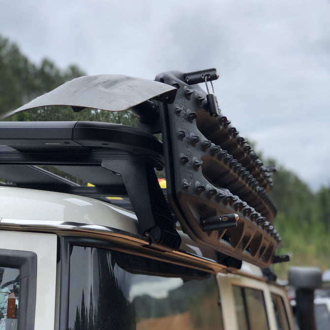 Guest Blog - Peter from 4WD Adventurer - Maxtrax Angled Mounting Brack ...