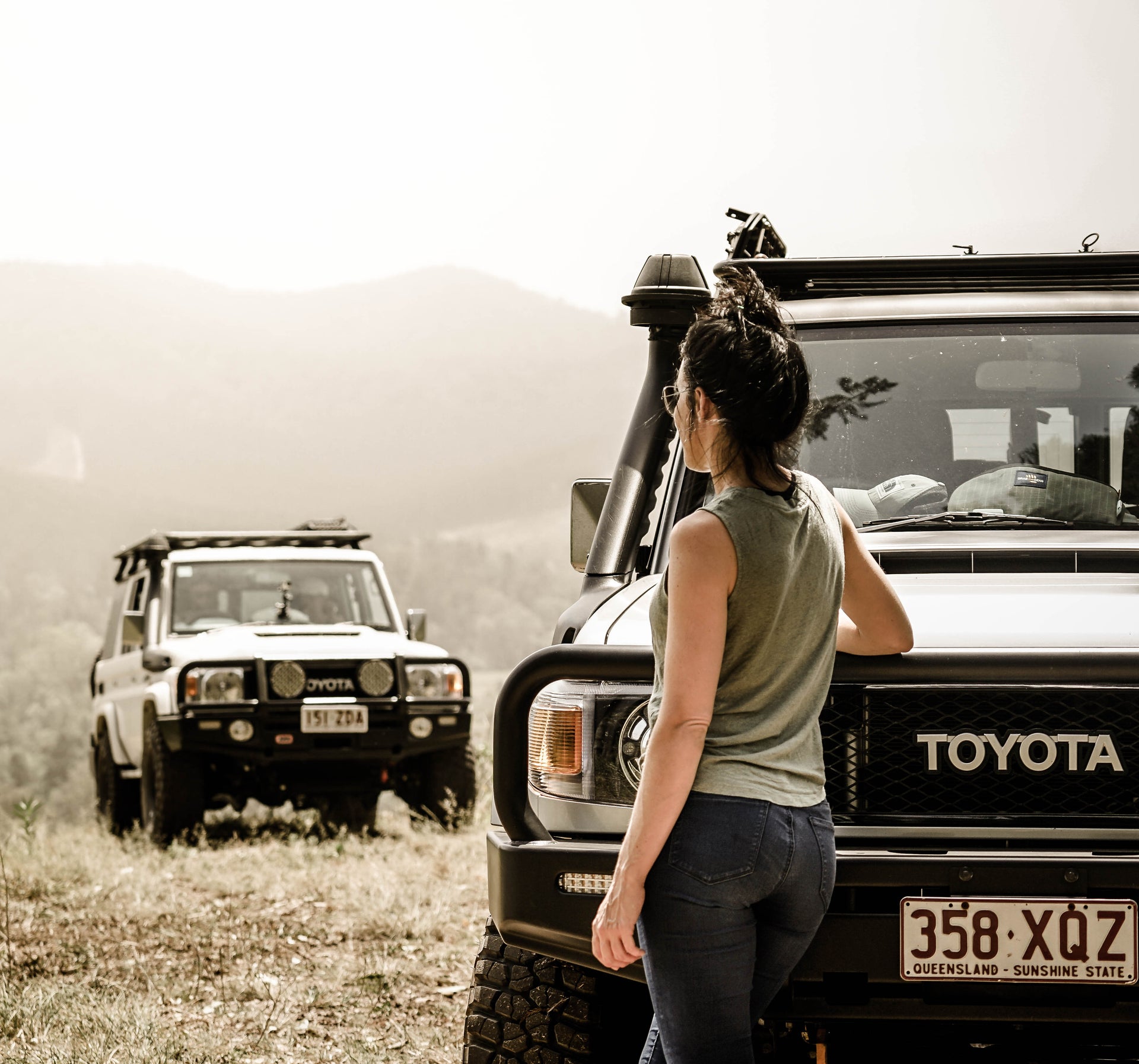 Troopy Rear Barn Door Table for 70 Series | S – tagged "Troop carrier"